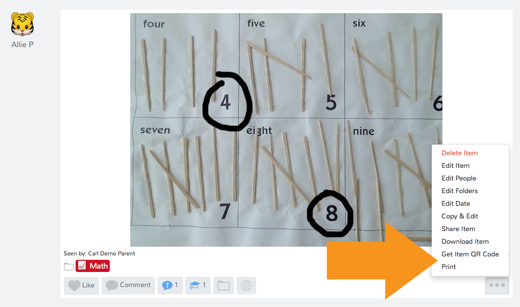 How Do I Get A QR Code For A Seesaw Post Seesaw Help Center