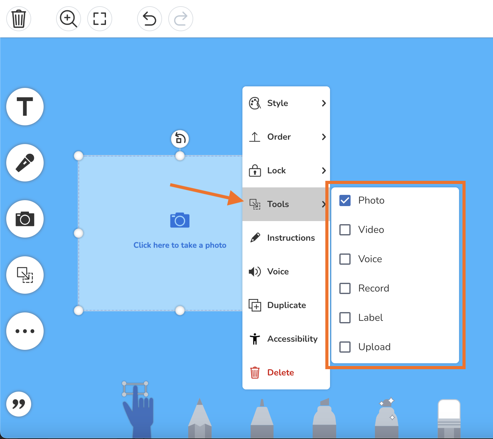 How to use frames in Seesaw Creative Tools – Seesaw Help Center