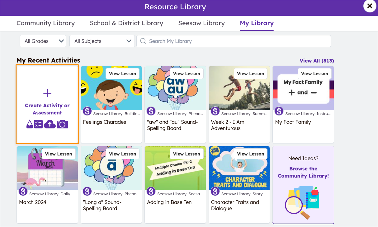 How to send an assignment to your students – Seesaw Help Center