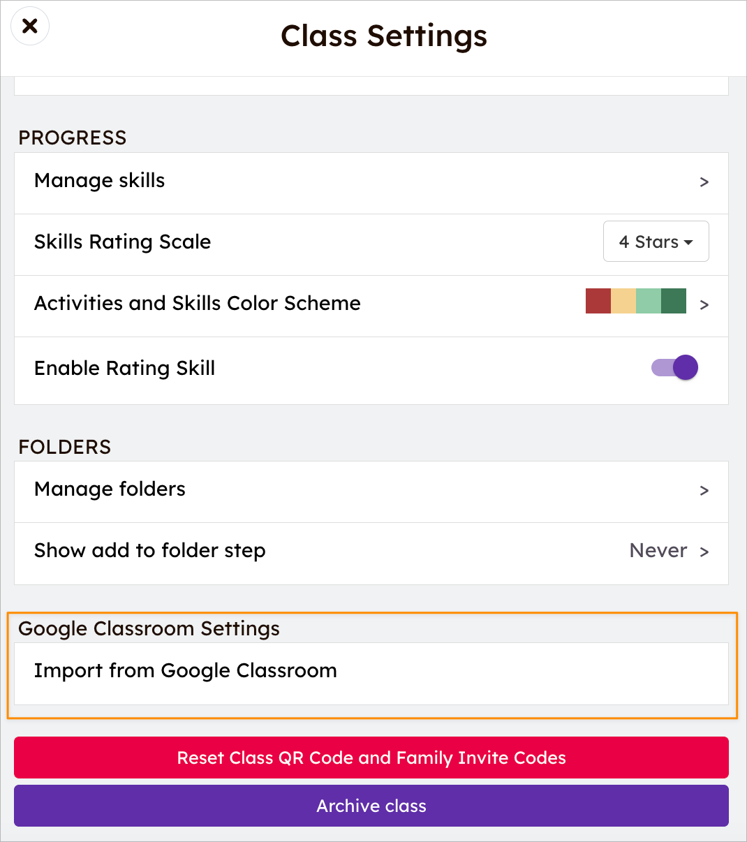 How to use Seesaw with Google Classroom – Seesaw Help Center