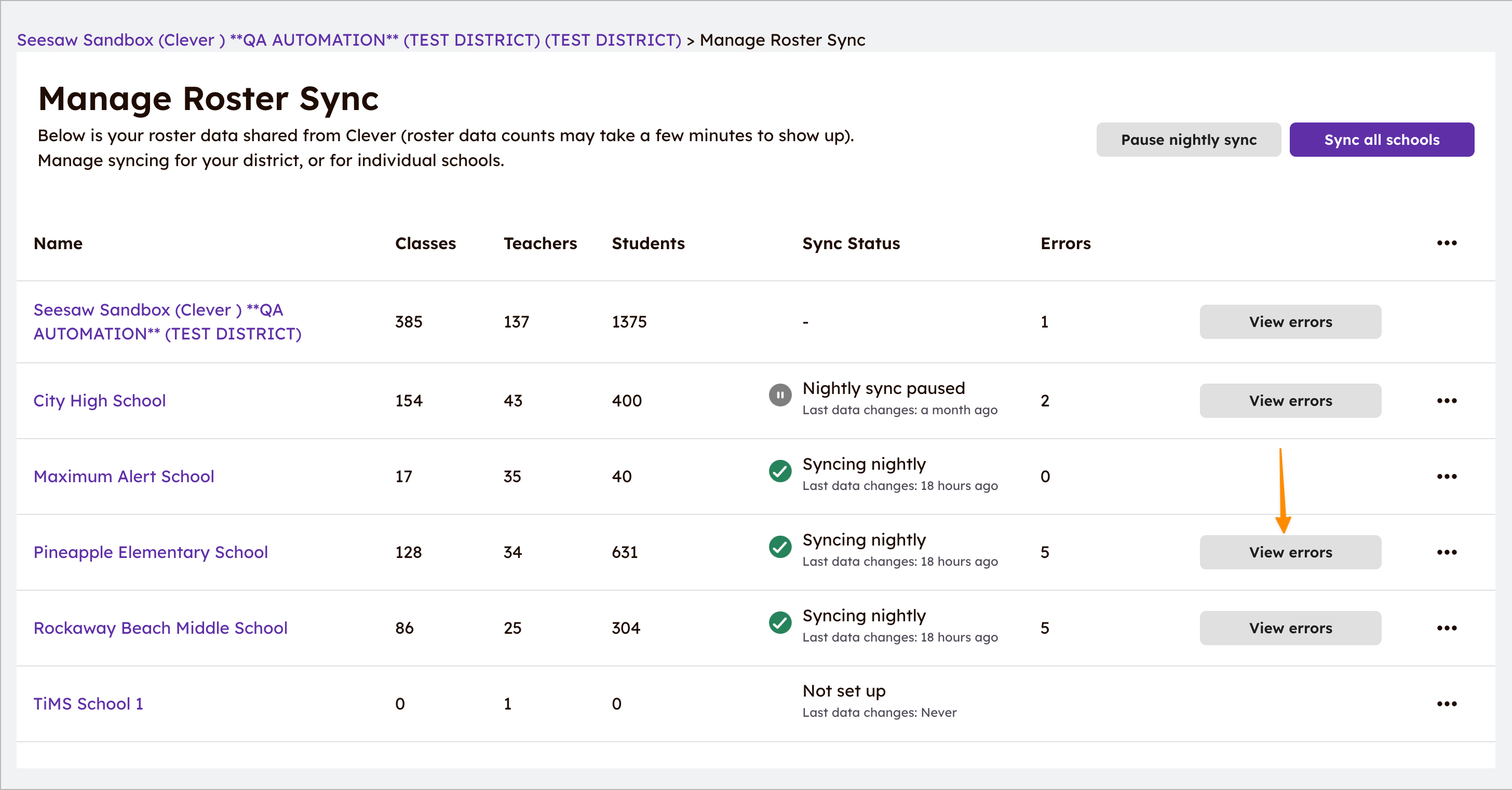 How to fix Clever sync errors – Seesaw Help Center