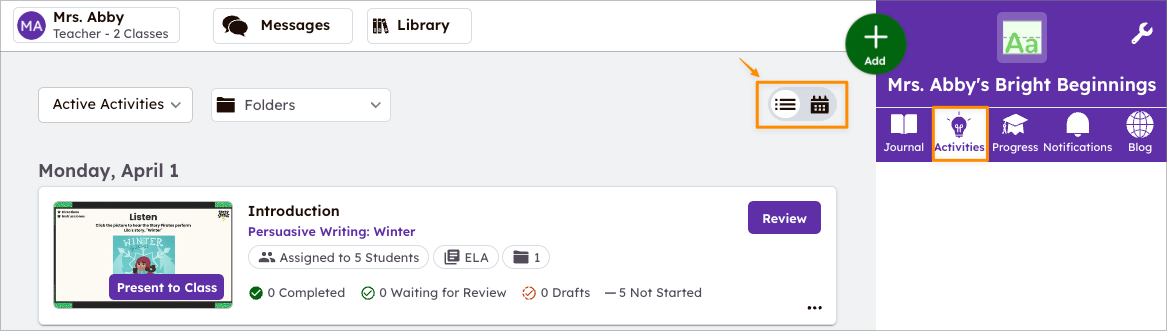How to create, edit, and assign Activities in Seesaw – Seesaw Help Center