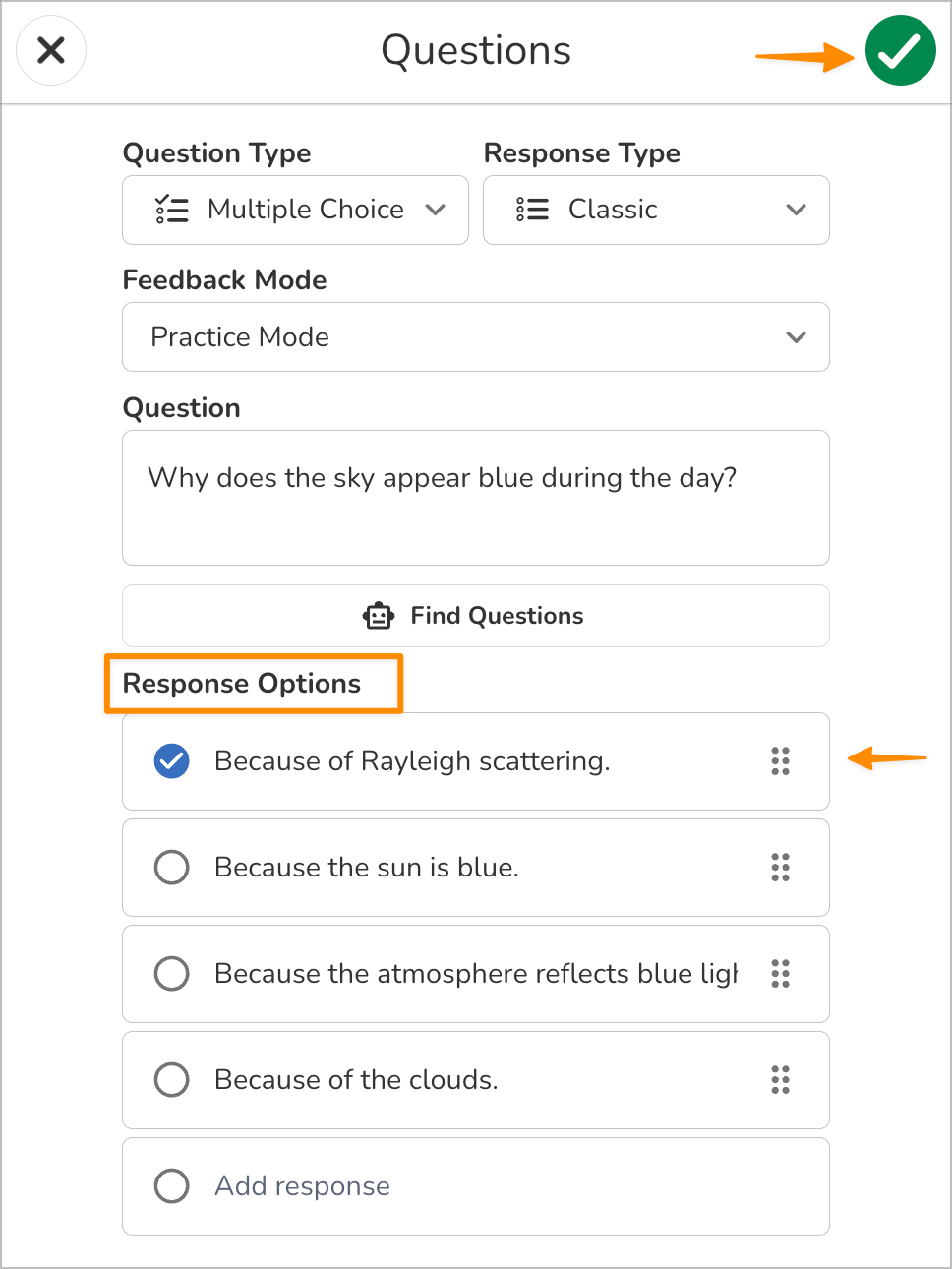 Using the Question Assistant for creating Formative Assessment ...