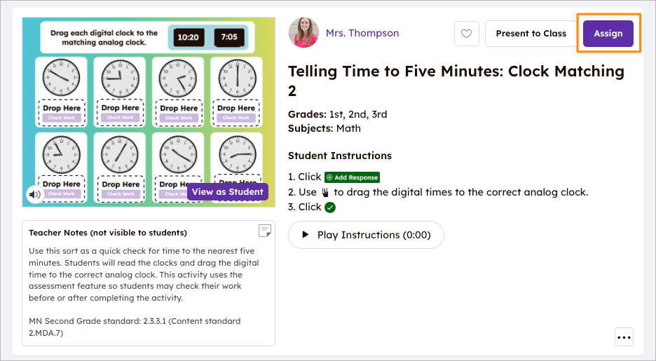 How to create, edit, and assign Activities in Seesaw – Seesaw Help Center
