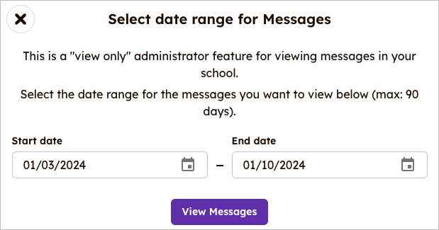 How do Admins view or remove school messages – Seesaw Help Center