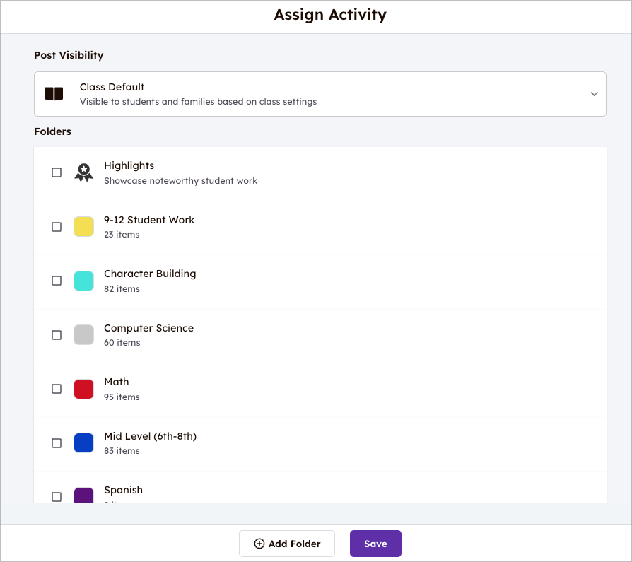 How to customize Activities in Seesaw – Seesaw Help Center