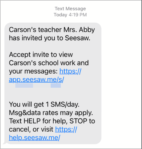 How does a family member add an additional student – Seesaw Help Center