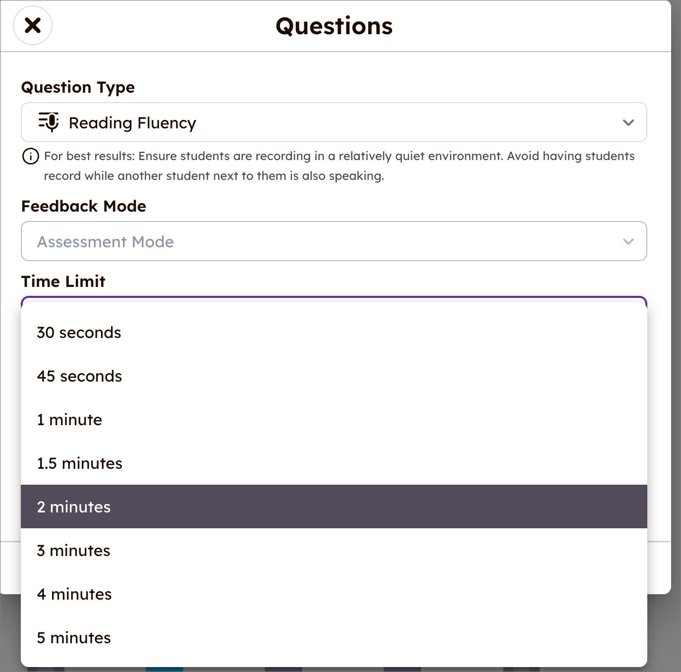 How to use the Reading Fluency Assessment tool – Seesaw Help Center