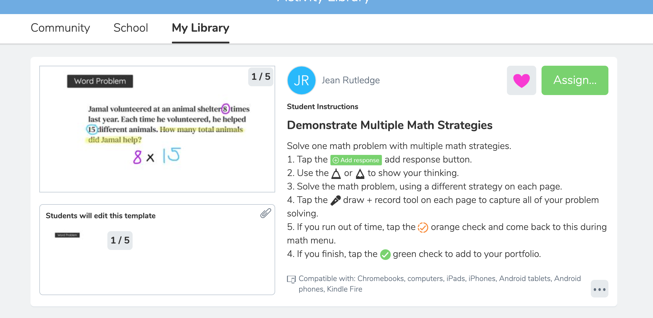How Do I Use Seesaw Icon Shortcuts In Activities Instructions Seesaw