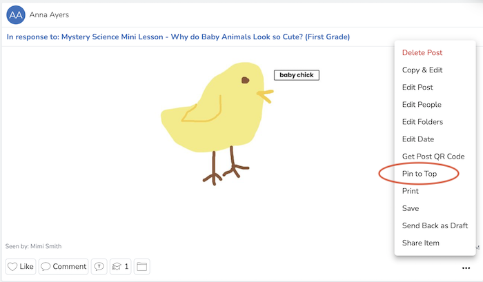 How students and teachers add posts to Seesaw – Seesaw Help Center